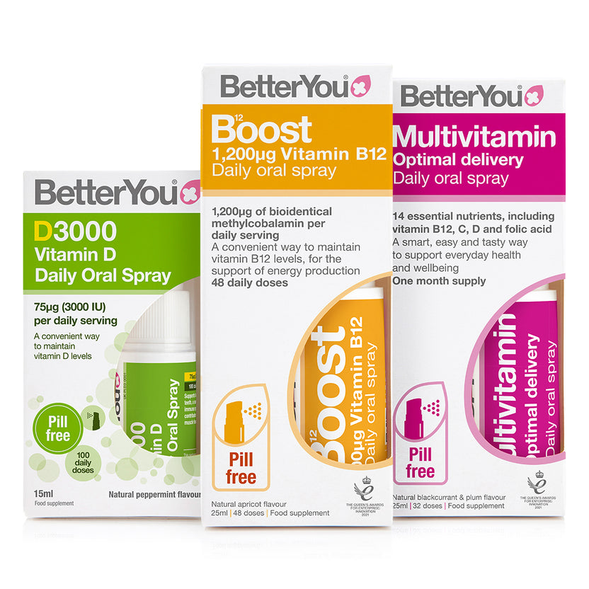 Complete Wellness Pack - Vitamin Oral Sprays | BetterYou