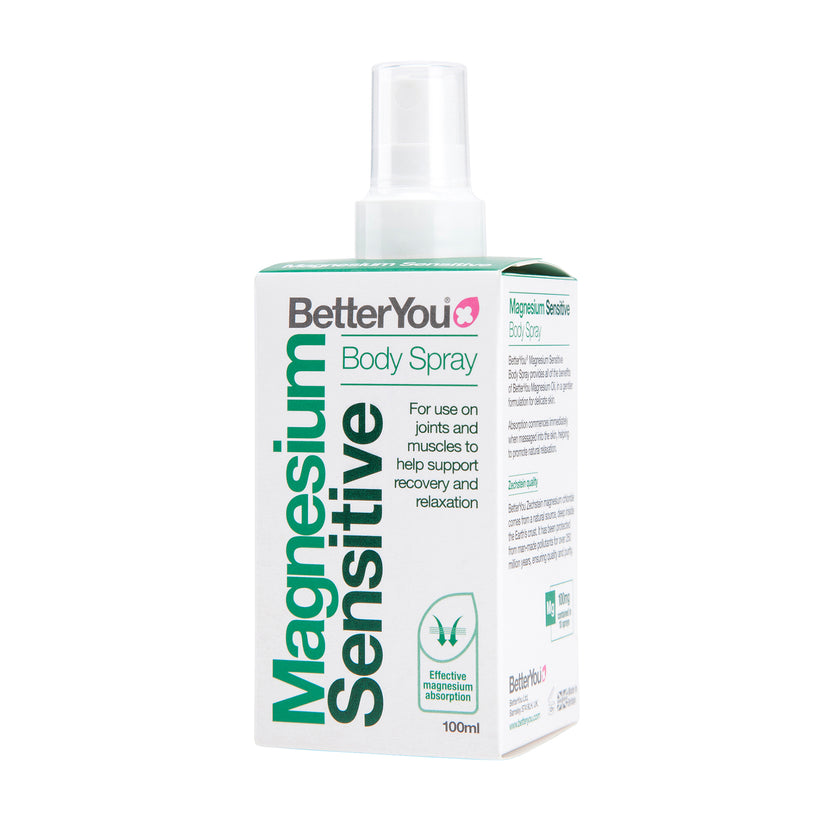 Magnesium Oil Spray for Sensitive Skin | BetterYou